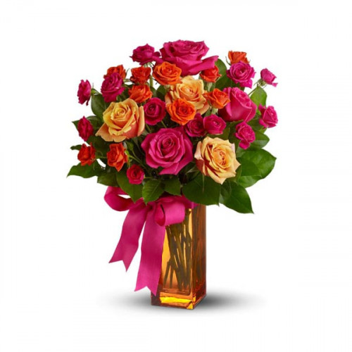 The kiss sunset (Teleflora® - TFWEB573) by FlowersEzGo.com™